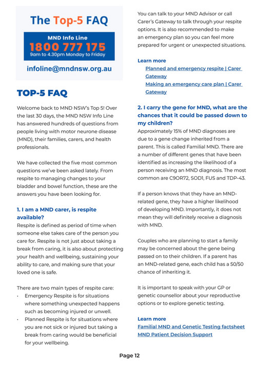 MND NSW - MND NSW E News - November 2025 1 - Page 12-13